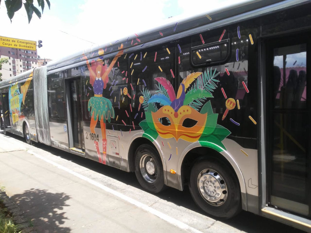 Ônibus com decoração de Carnaval começam a circular a partir de sábado ...
