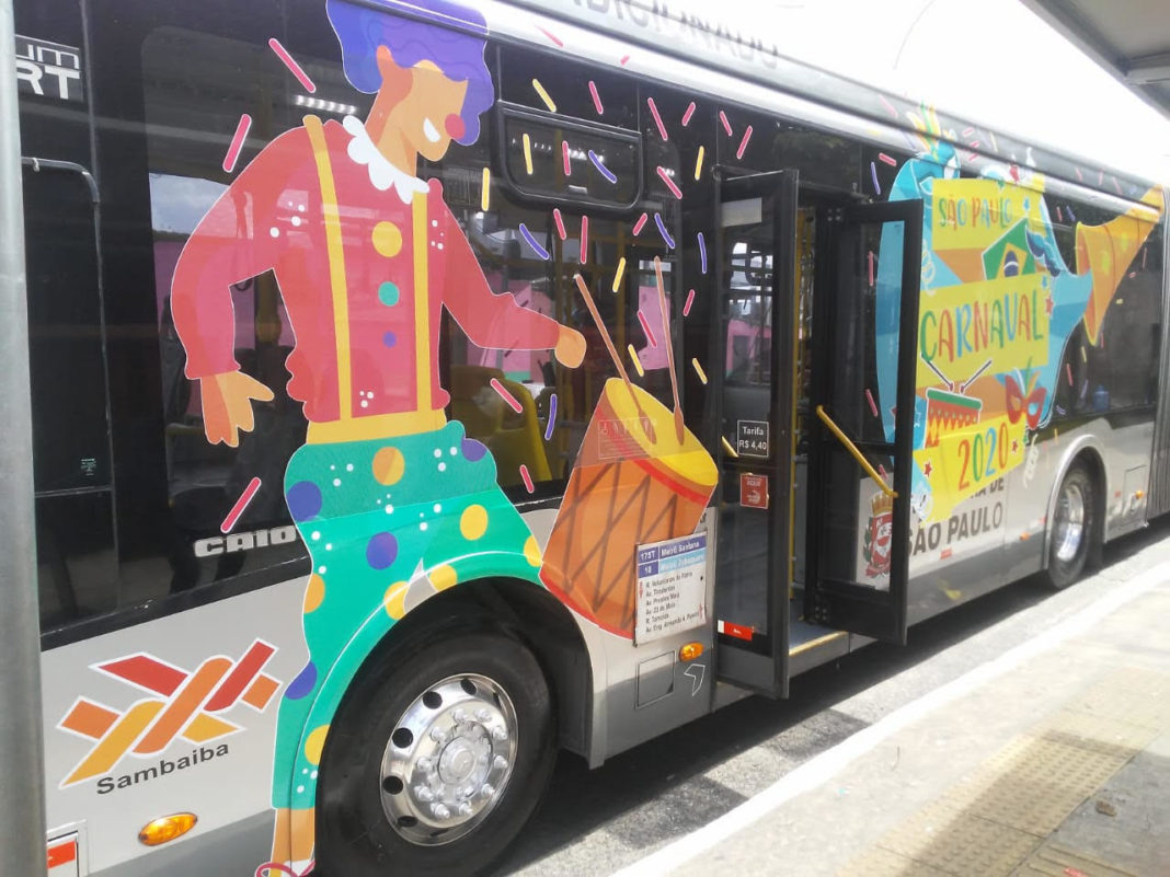 Ônibus com decoração de Carnaval começam a circular a partir de sábado ...