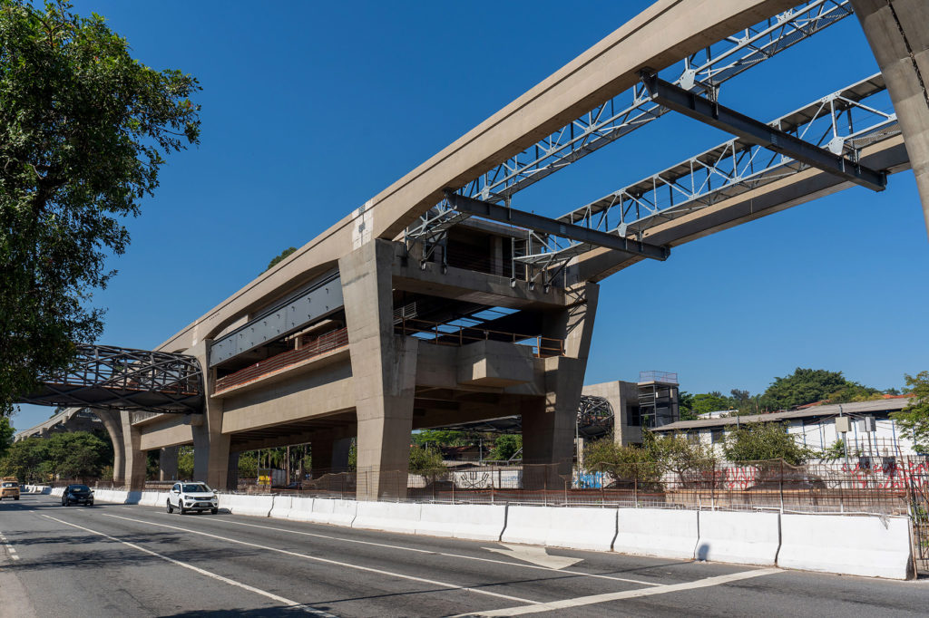 Obras da Linha 17-Ouro voltam a apresentar atrasos no cronograma