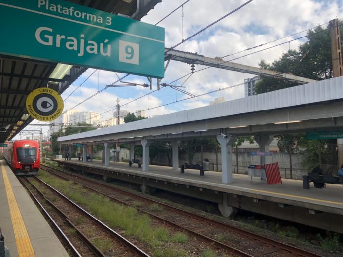 Linha 9-Esmeralda vai operar com intervalos maiores no fim de semana