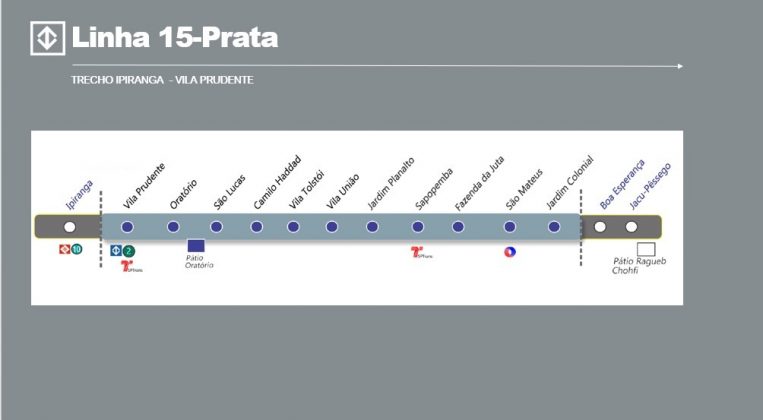 Metrô abre licitação para expansão da Linha 15-Prata até o Ipiranga