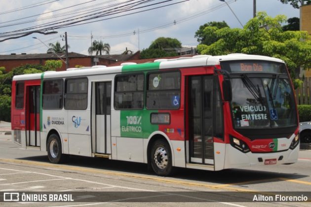 Primeiro ônibus 100% elétrico de Mauá começa a circular na segunda, dia ...