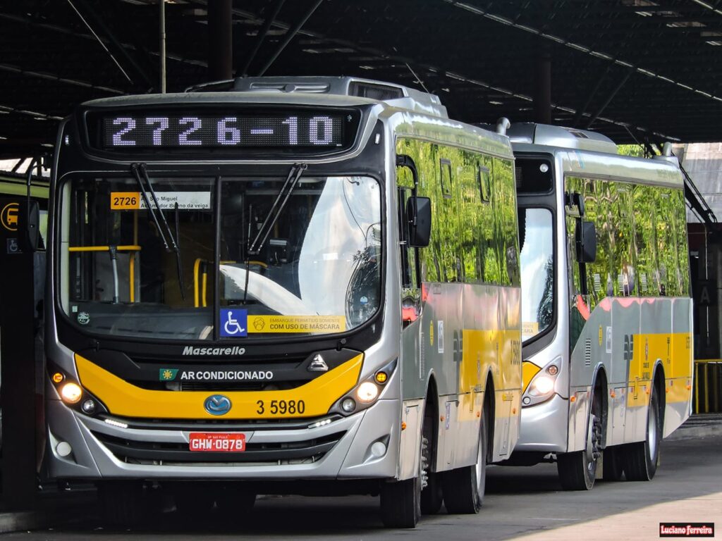 Linha 2726/10 tem itinerário desviado temporariamente na região da ...