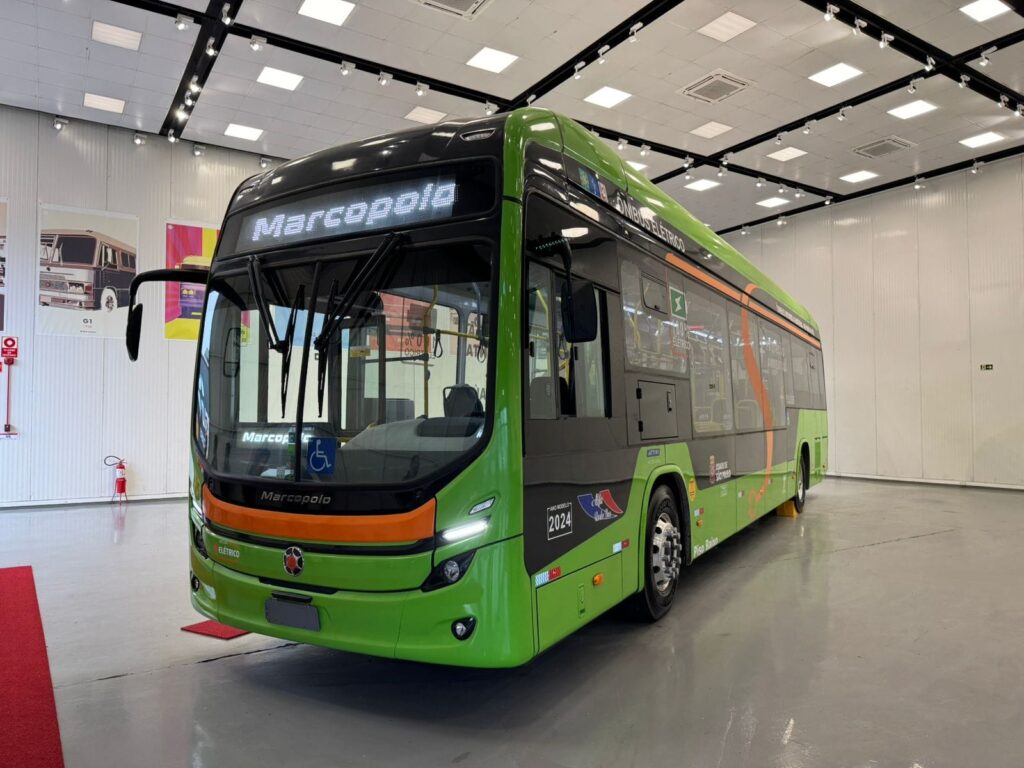 Alfa RodoBus anuncia aquisição de ônibus 100% elétrico da Marcopolo